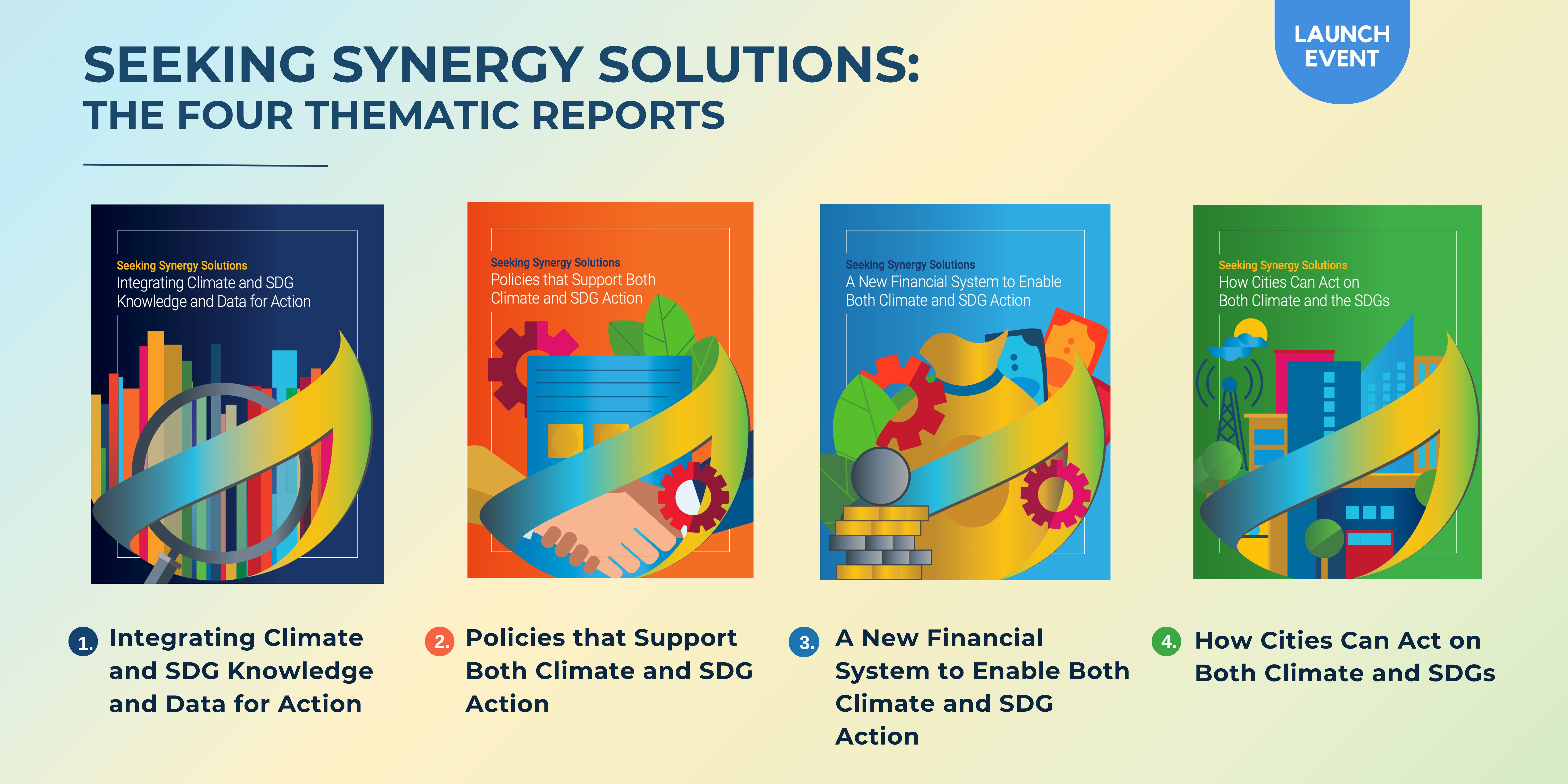 Seeking Synergy Solutions: Four Thematic Reports | Department of Economic and Social Affairs